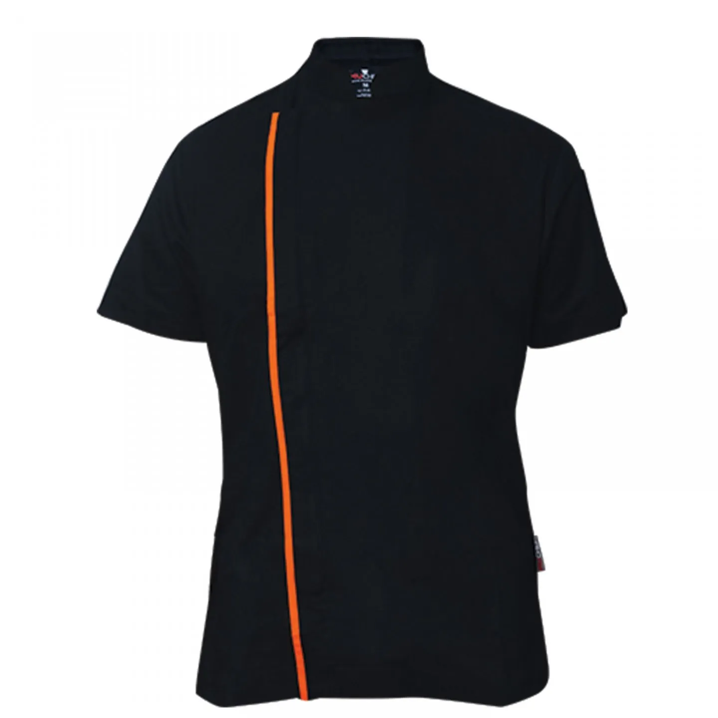 Zipper Chef Jacket Black | Zipper Chef Jacket | Baju Chef, Apron Chef ...
