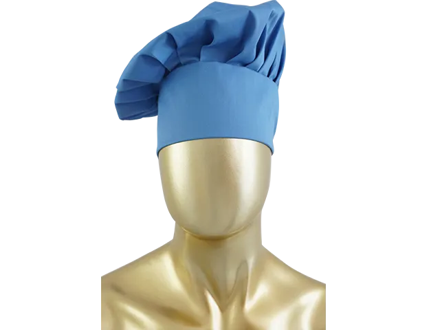 Chef Hat Blue Pastel | Chef Hats | Baju Chef, Apron Chef, Topi Chef ...