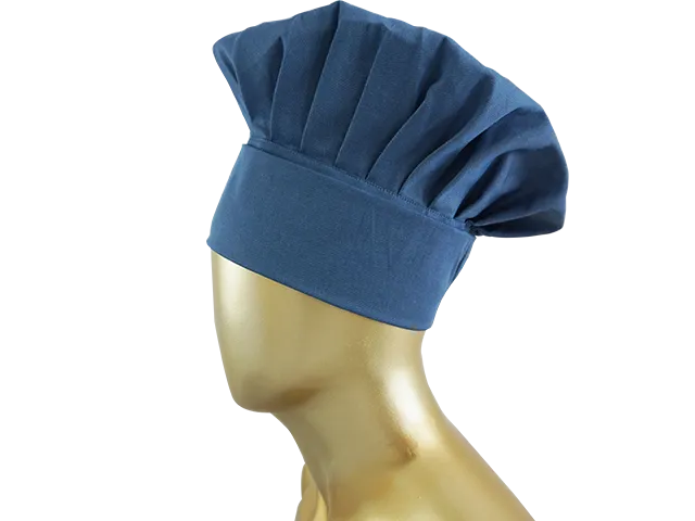 Chef Hat Baby Blue Denim | Chef Hats | Baju Chef, Apron Chef, Topi Chef ...