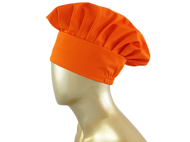 Chef Hat Orange | Chef Hats | Baju Chef, Apron Chef, Topi Chef - MUCHEF