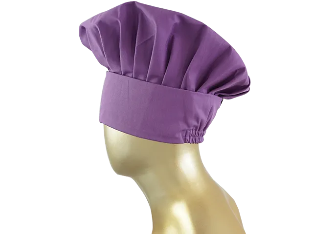 Chef Hat Violet | Chef Hats | Baju Chef, Apron Chef, Topi Chef - MUCHEF