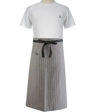 Long Style Apron Elegant | Long Style | Baju Chef, Apron Chef, Topi ...