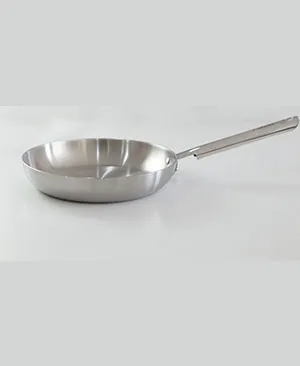 3-PLY FRYPAN STAINLESS STEEL | Frypan | Baju Chef, Apron Chef, Topi ...